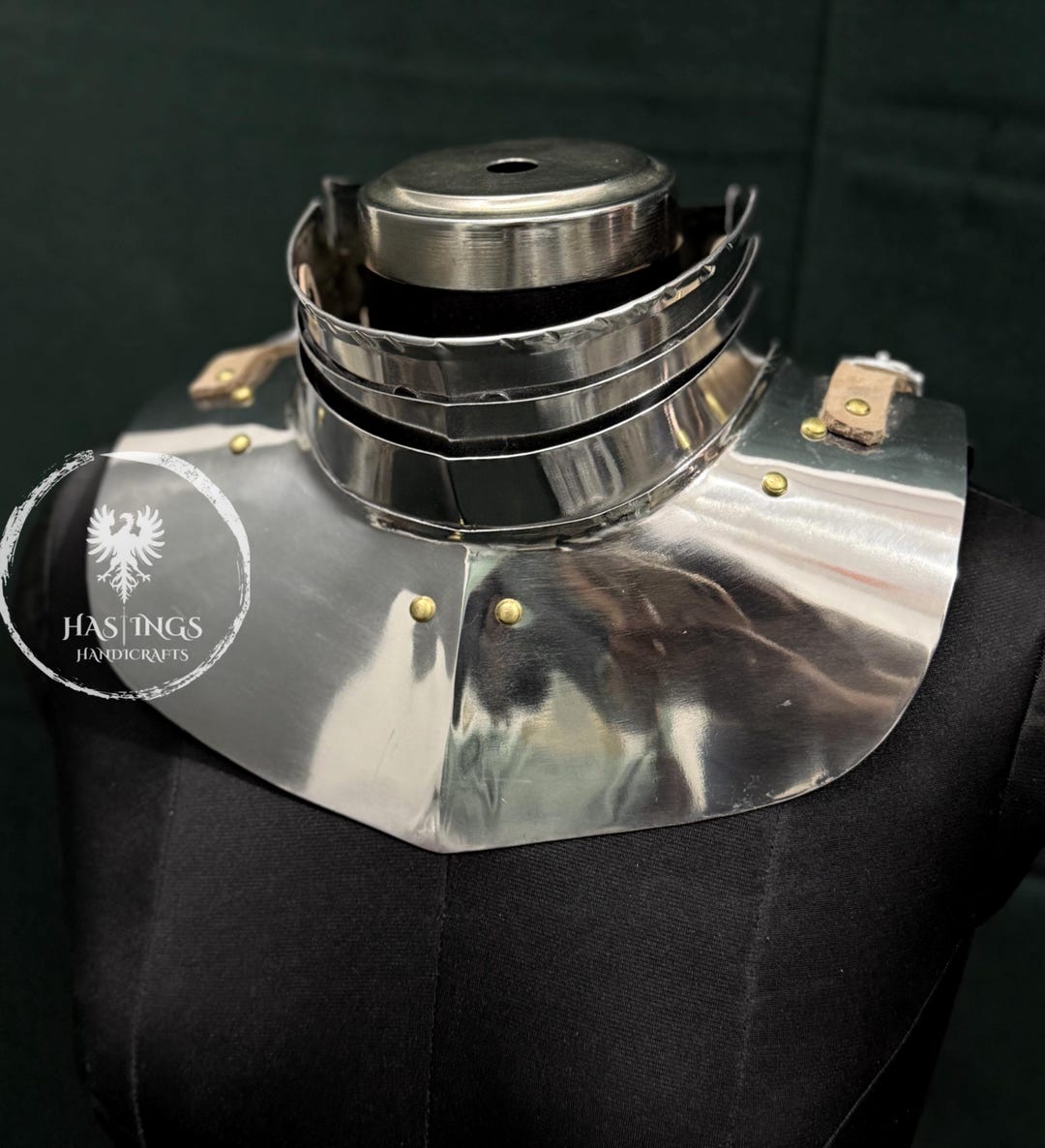 Medieval Knight Gorget Pair/knight Armor Neck Protection/14th Century ...