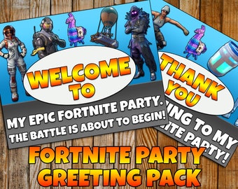 Fortnight party | Etsy