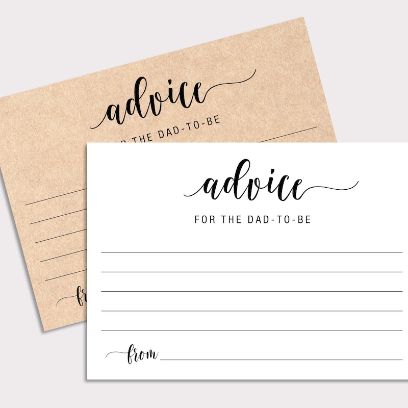 Baby Shower Advice - Etsy