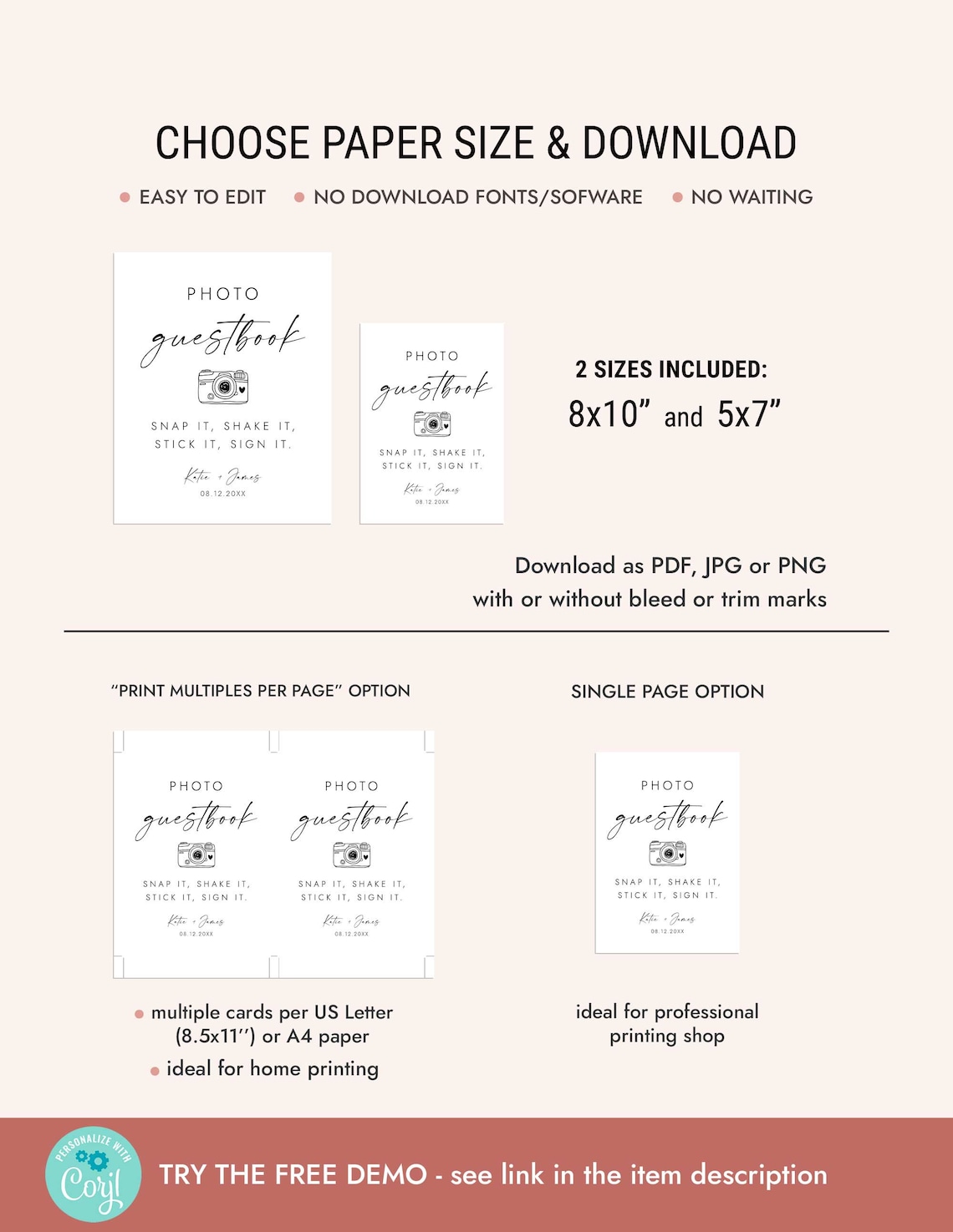 Telephone Message Sign Wedding Telephone Guestbook Sign Phone Message ...