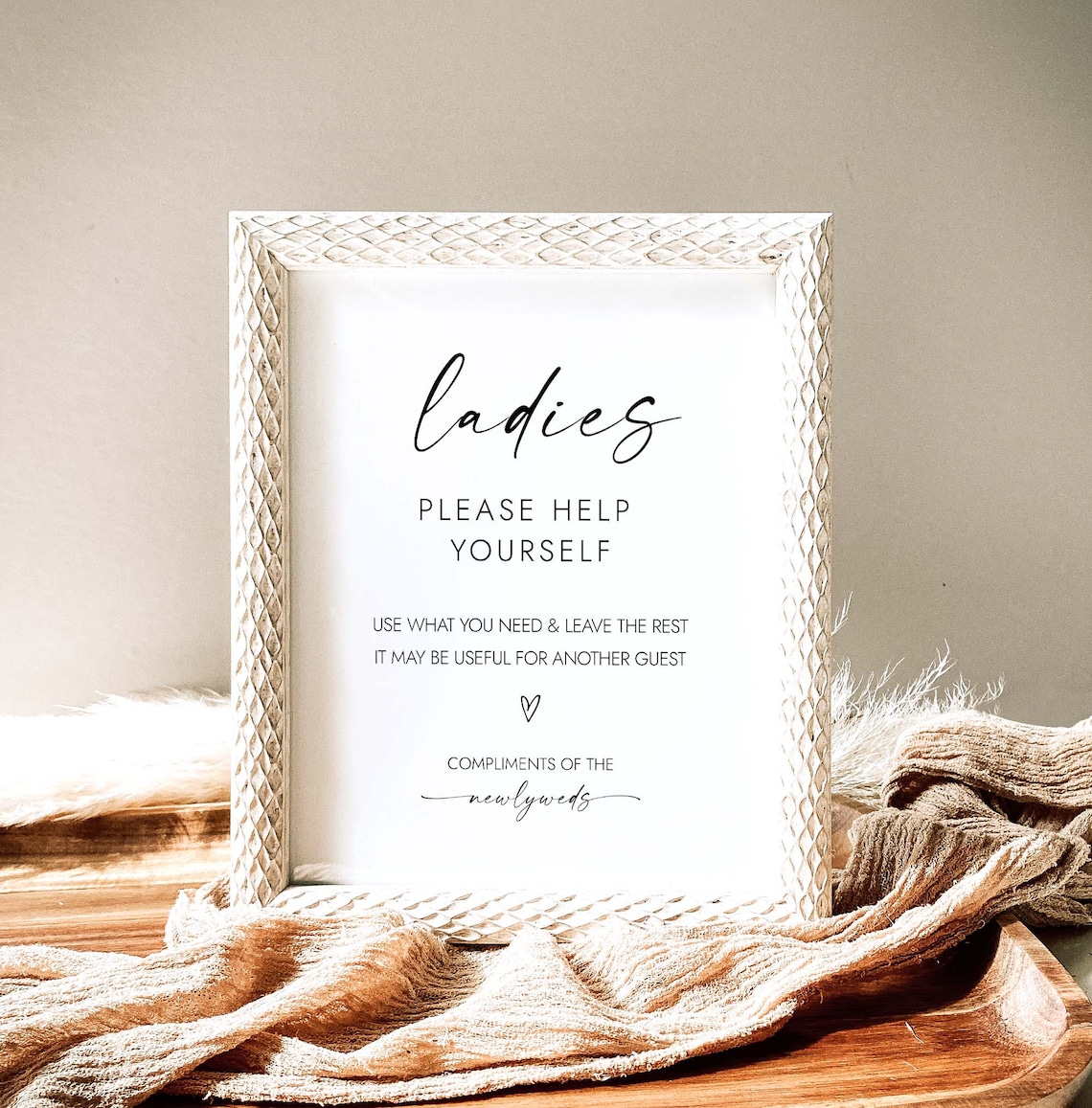 Wedding Bathroom Basket Sign Ladies Bathroom Sign Gentlemen Bathroom ...