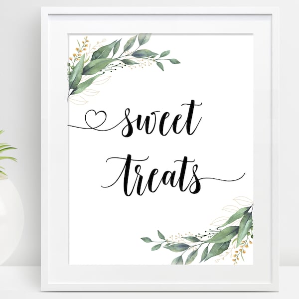 Sweet Treats Sign - Etsy