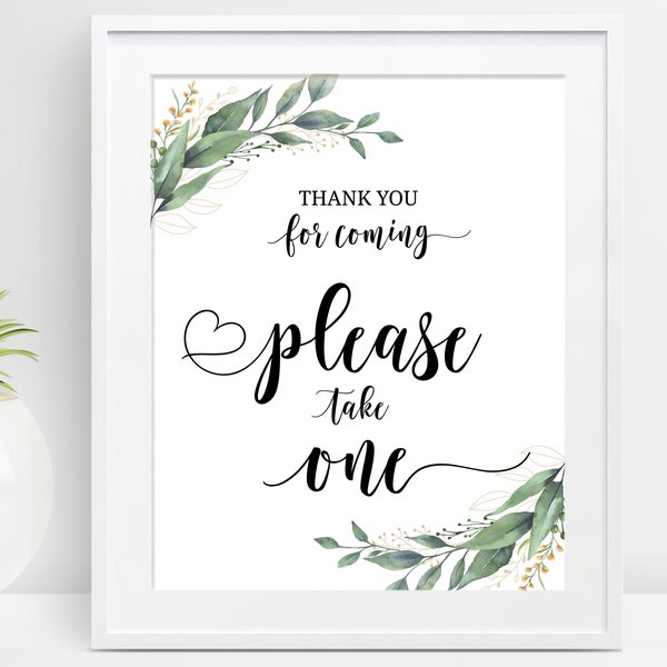 Please Take Only One Sign - Etsy