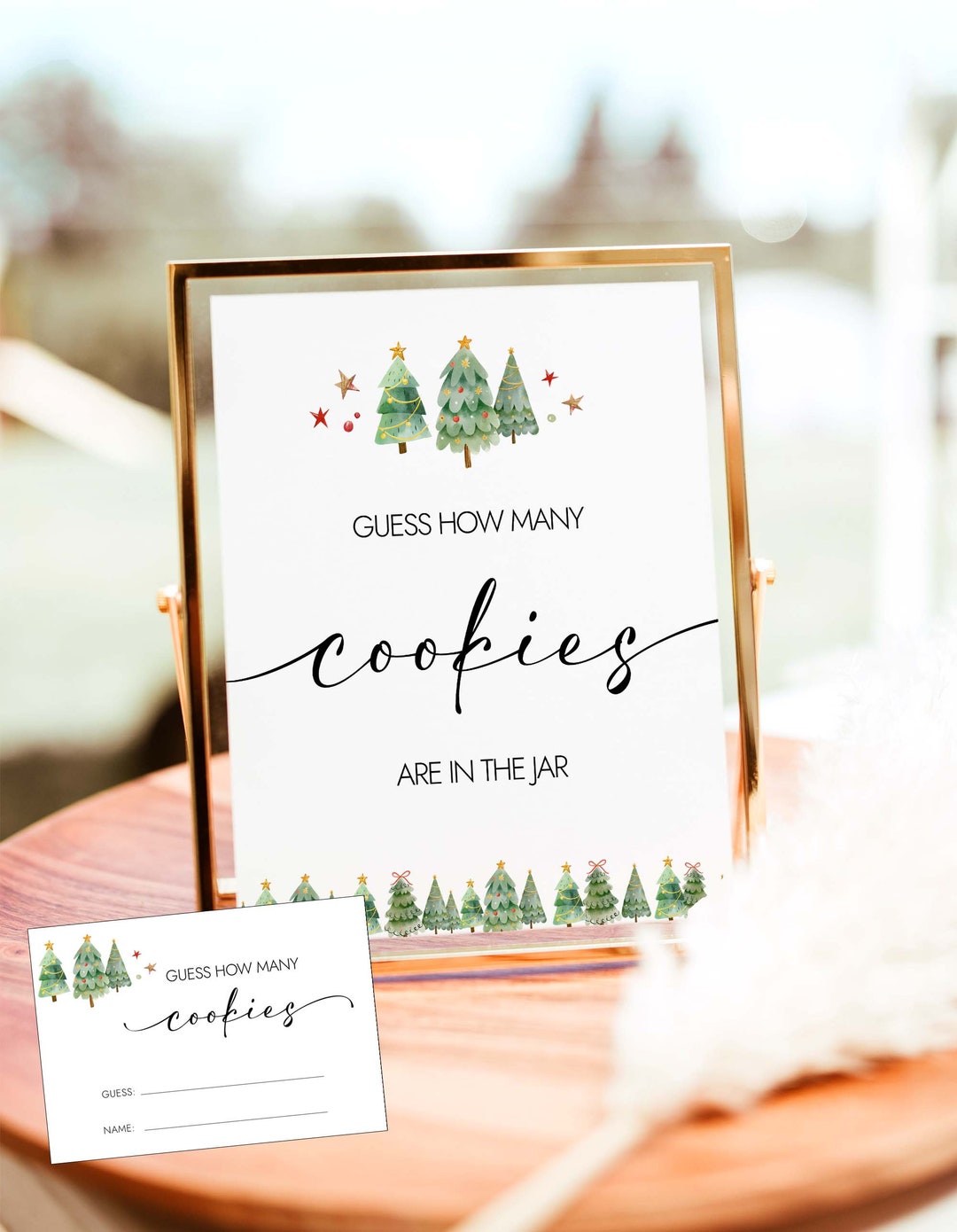 Guess How Many Cookies Are in the Jar Game Guess How Many Cookies Game ...