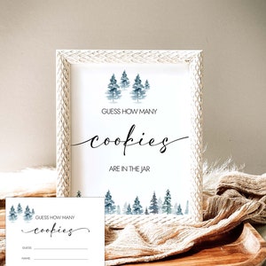 Guess How Many Cookies Are in the Jar Game Guess How Many Cookies Game ...