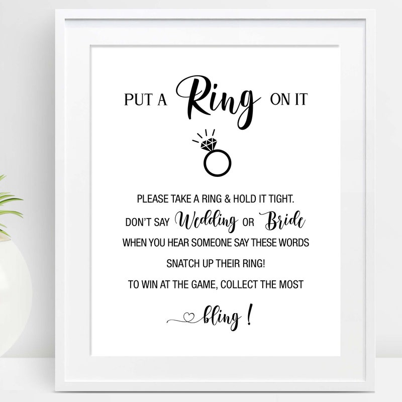 He Put a Ring on It - Etsy
