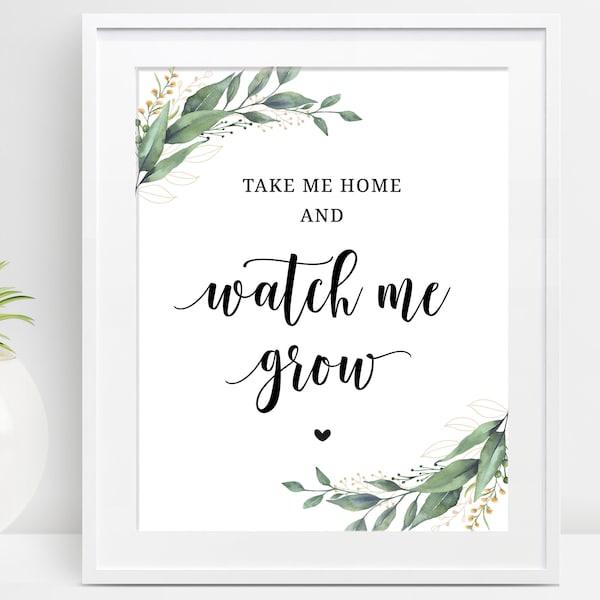 Watch Me Grow Tags - Etsy