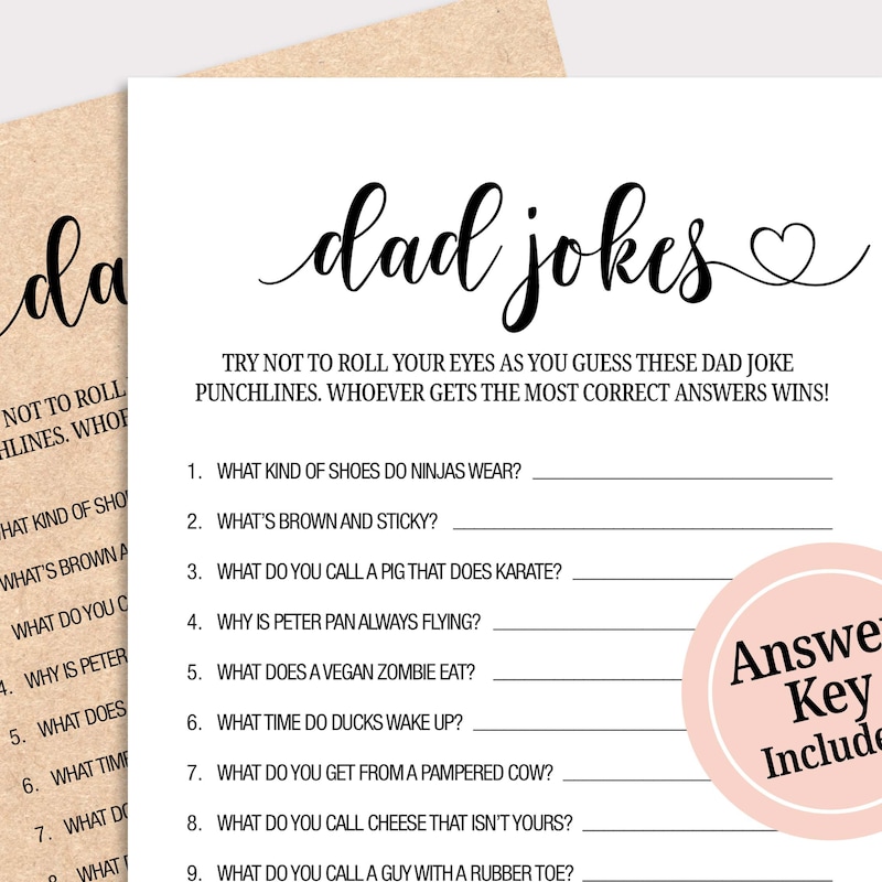 Funny Play on Word Jokes - Etsy