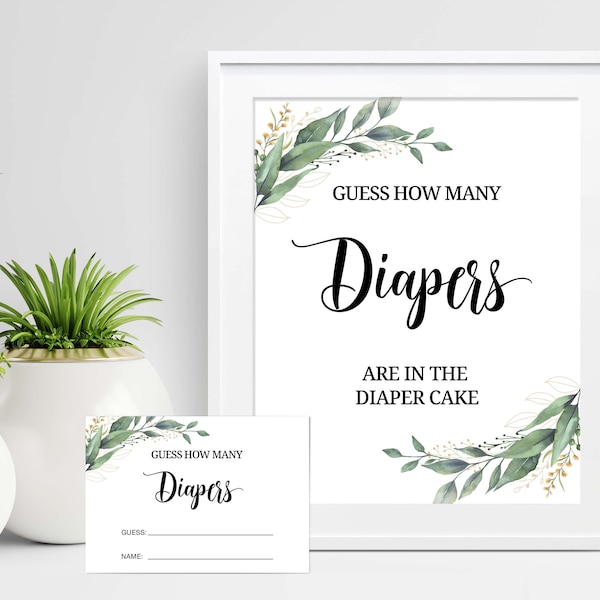 Shower Diaper Cake - Etsy