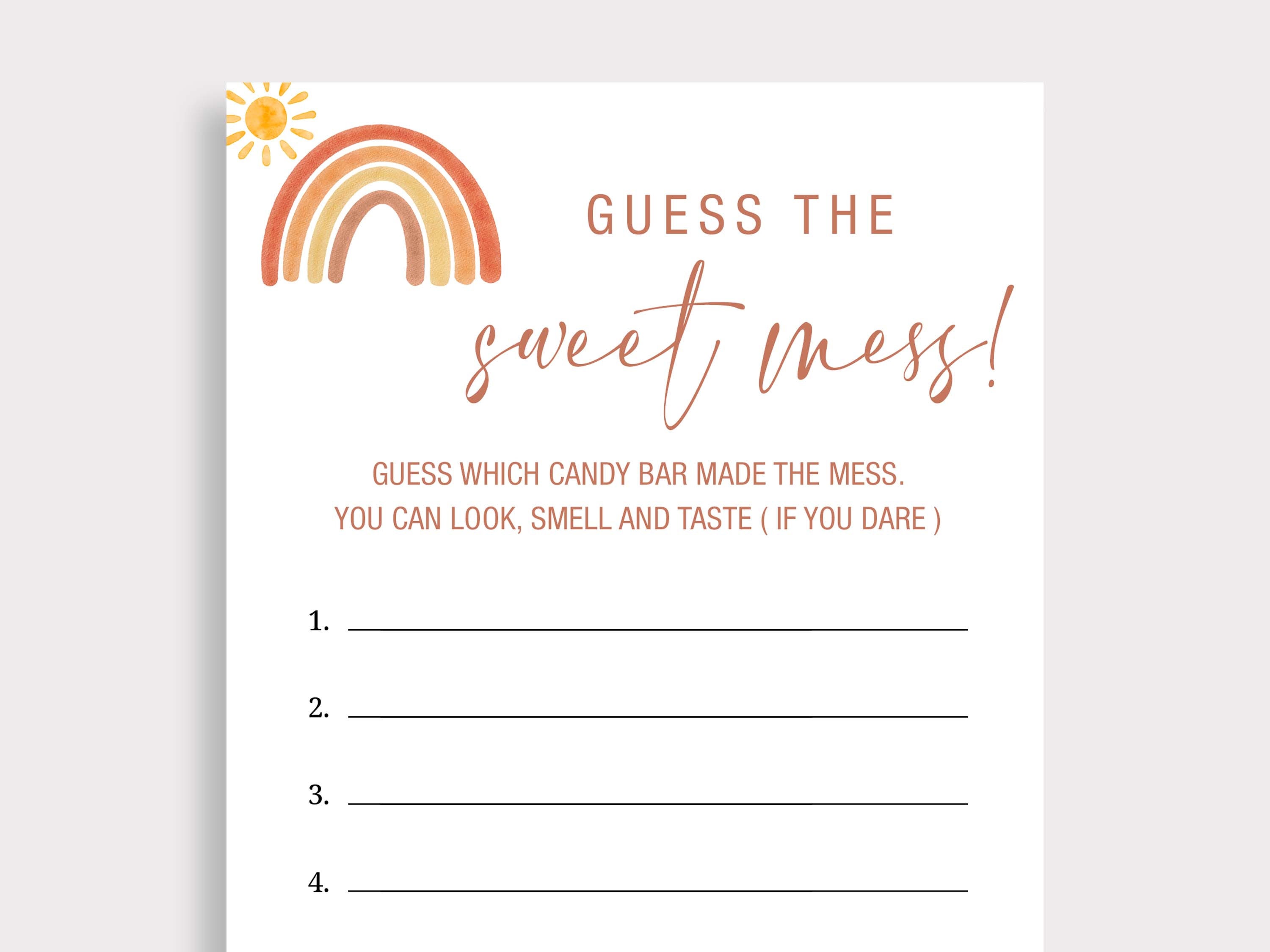 Guess The Emoji Rainbow And Candy