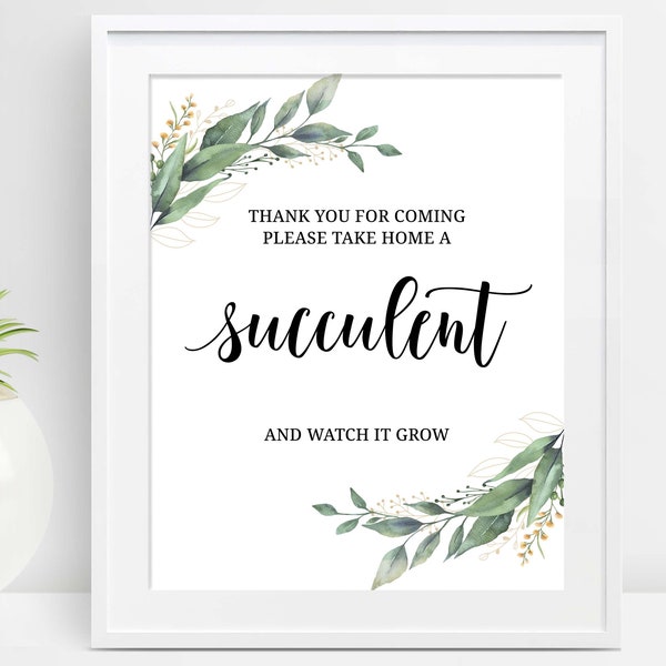 Succulent Favors - Etsy
