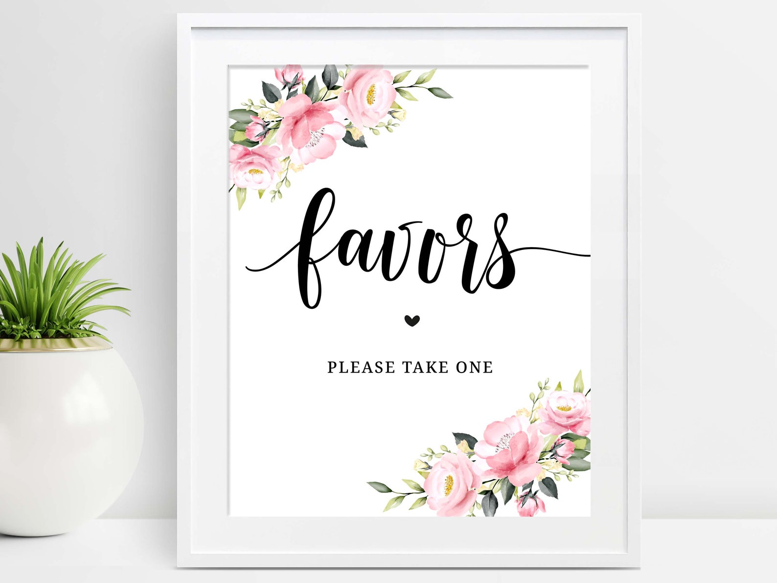 Favor Sign Printable Baby Shower Favors Table Sign Please - Etsy