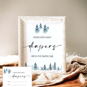 Guess How Many Diapers Are in the Diaper Cake Game Guess How Many ...