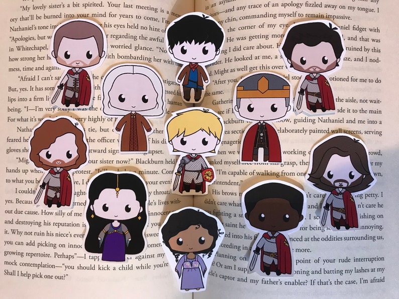 Merlin Stickers - Etsy UK
