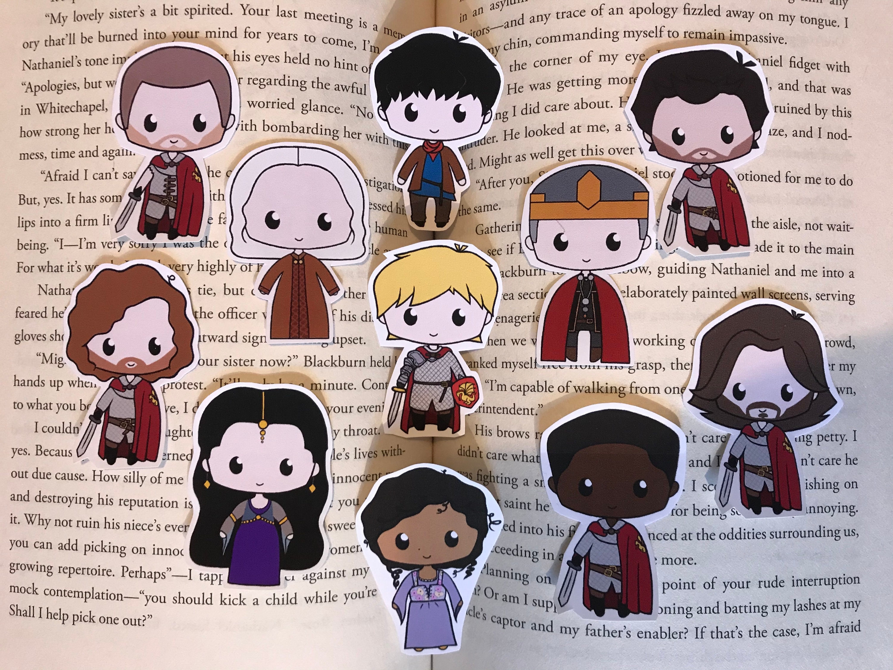 Merlin Stickers - Etsy