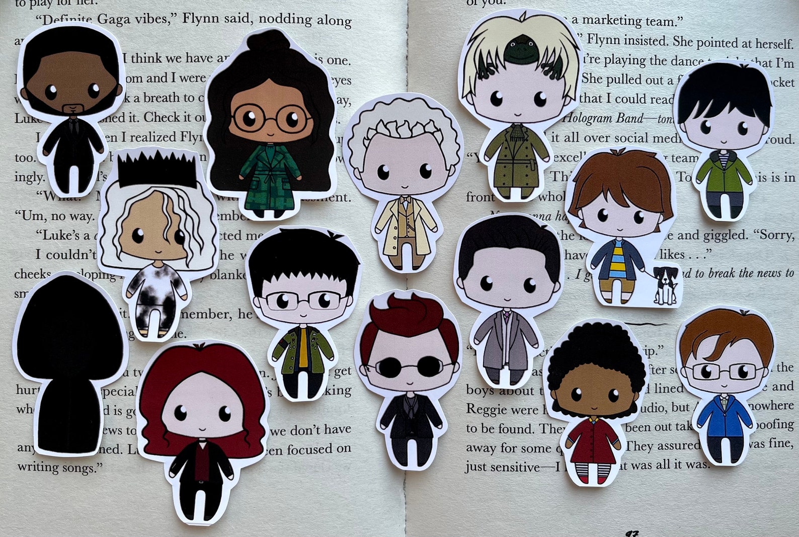 Good Omens Stickers - Etsy UK