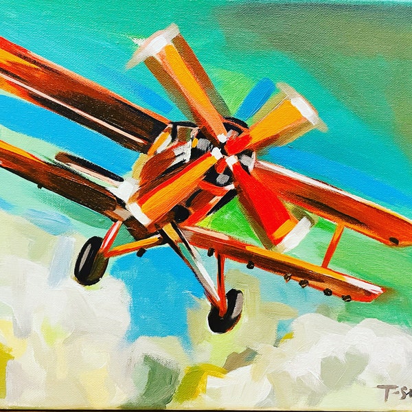 Biplane - Etsy