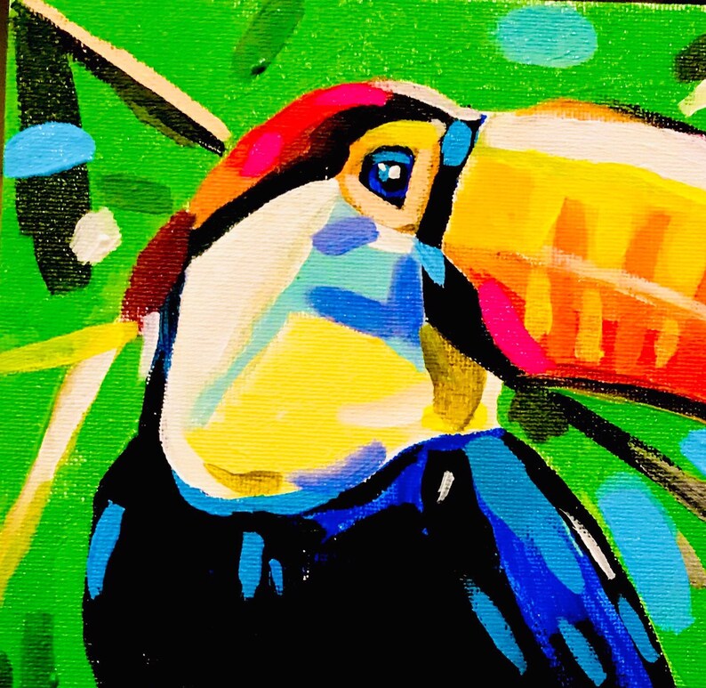 Toucan Print - Etsy