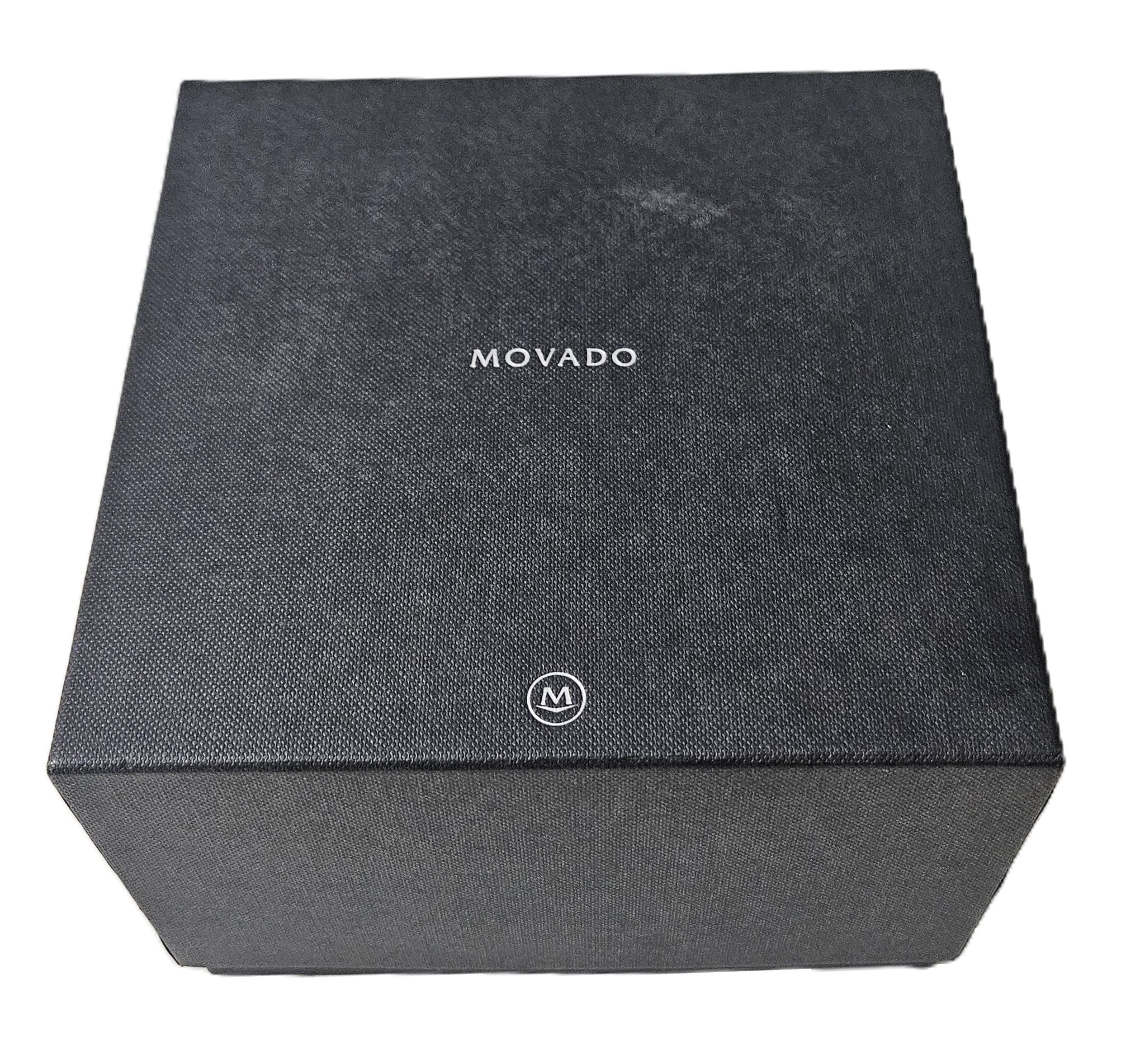 Movado Museum Cut Crystal Mantel/desk Clock - Etsy