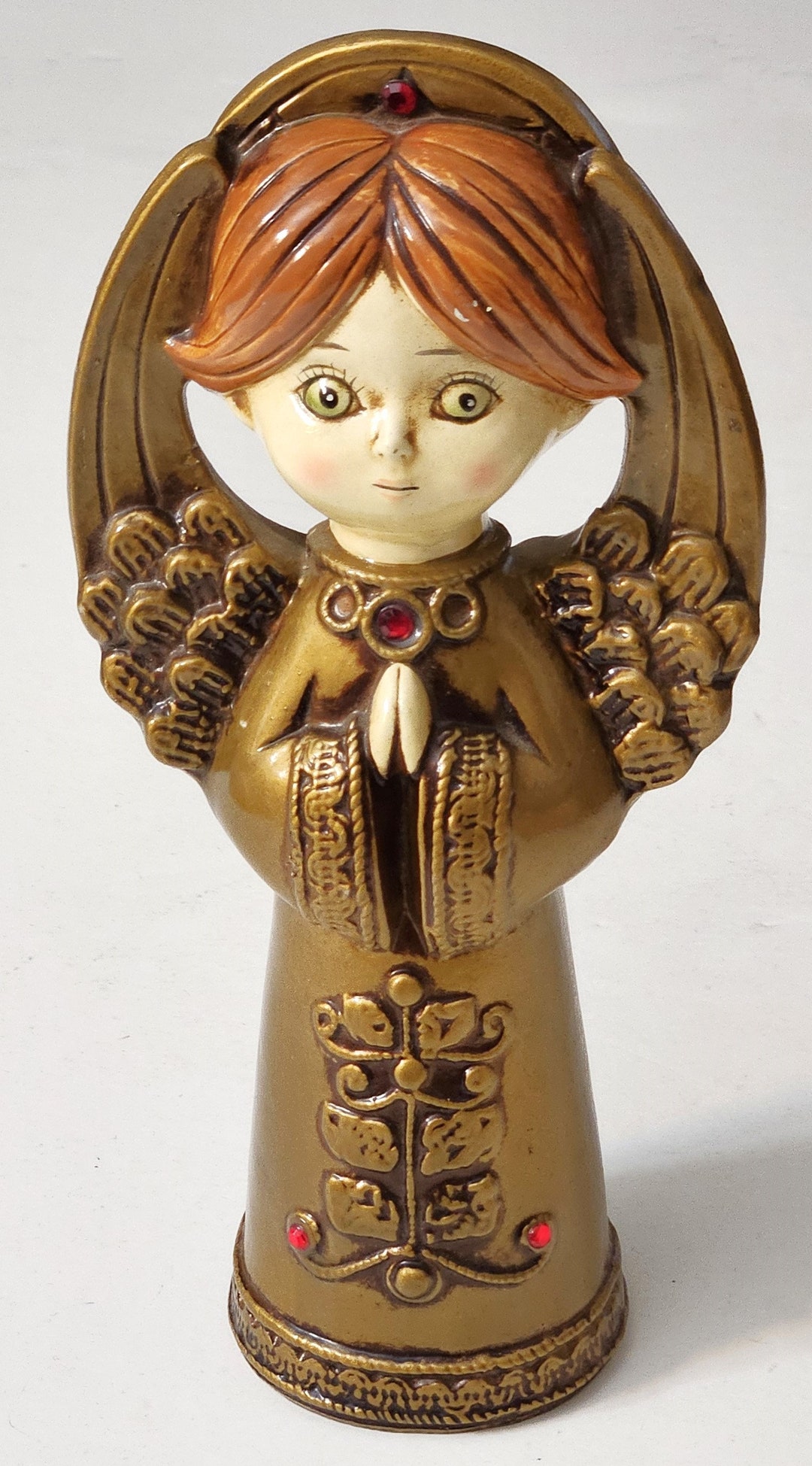 Vintage MCM Decorative Angel Figurine - Etsy