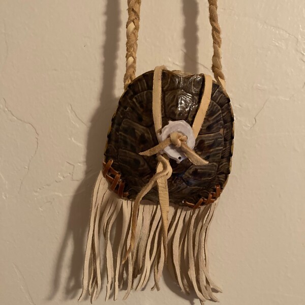 Native American Turtle Shell Bag - Etsy