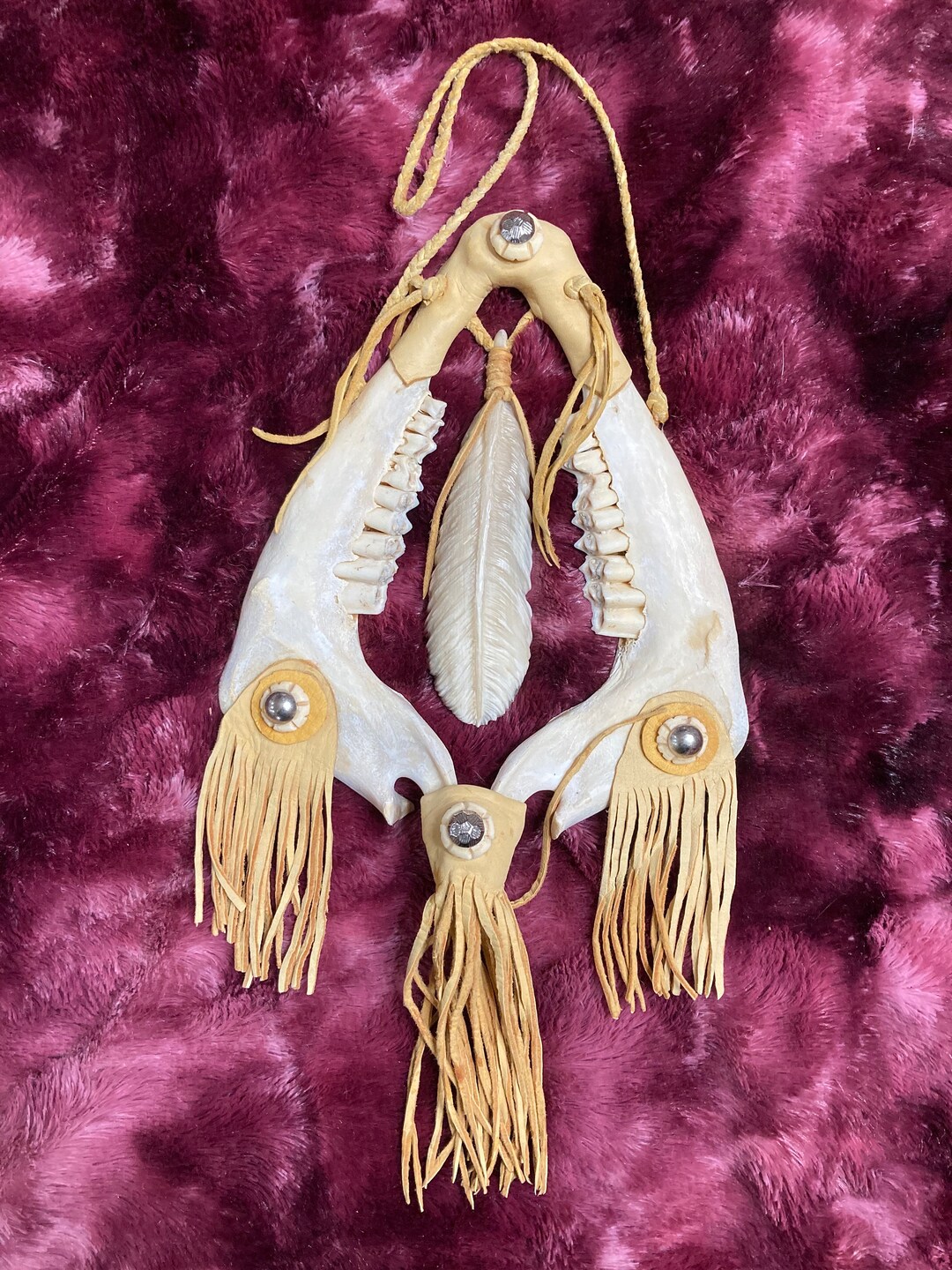 Jawbone Wall Hanging Art - Etsy