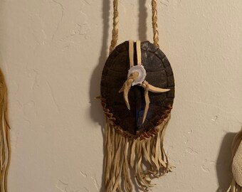 Leather Shell Pouch - Etsy