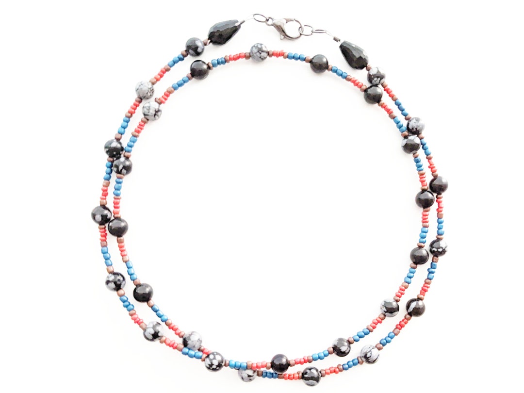 Egyptian Deity Anubis-isis Prayer Beads, Anupet Necklace, Aset Pendant ...