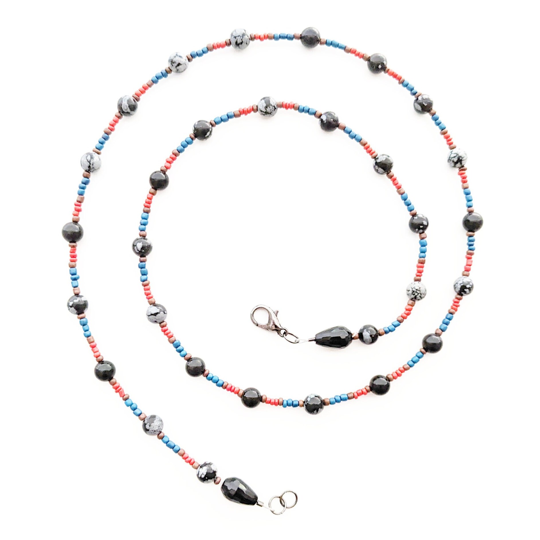 Egyptian Deity Anubis-isis Prayer Beads, Anupet Necklace, Aset Pendant ...