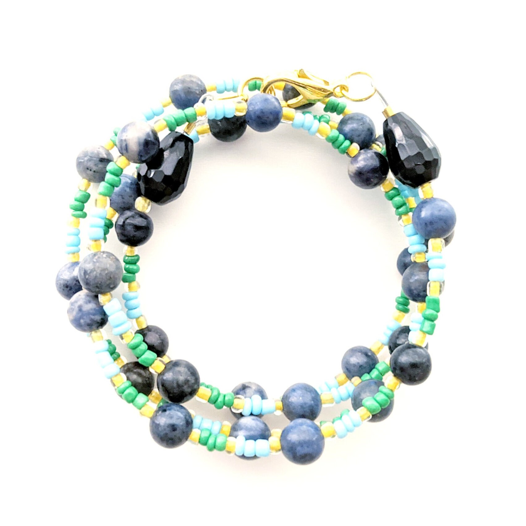 Egyptian Goddess Isis Prayer Beads, Aset Deity Necklace, Kemetic ...