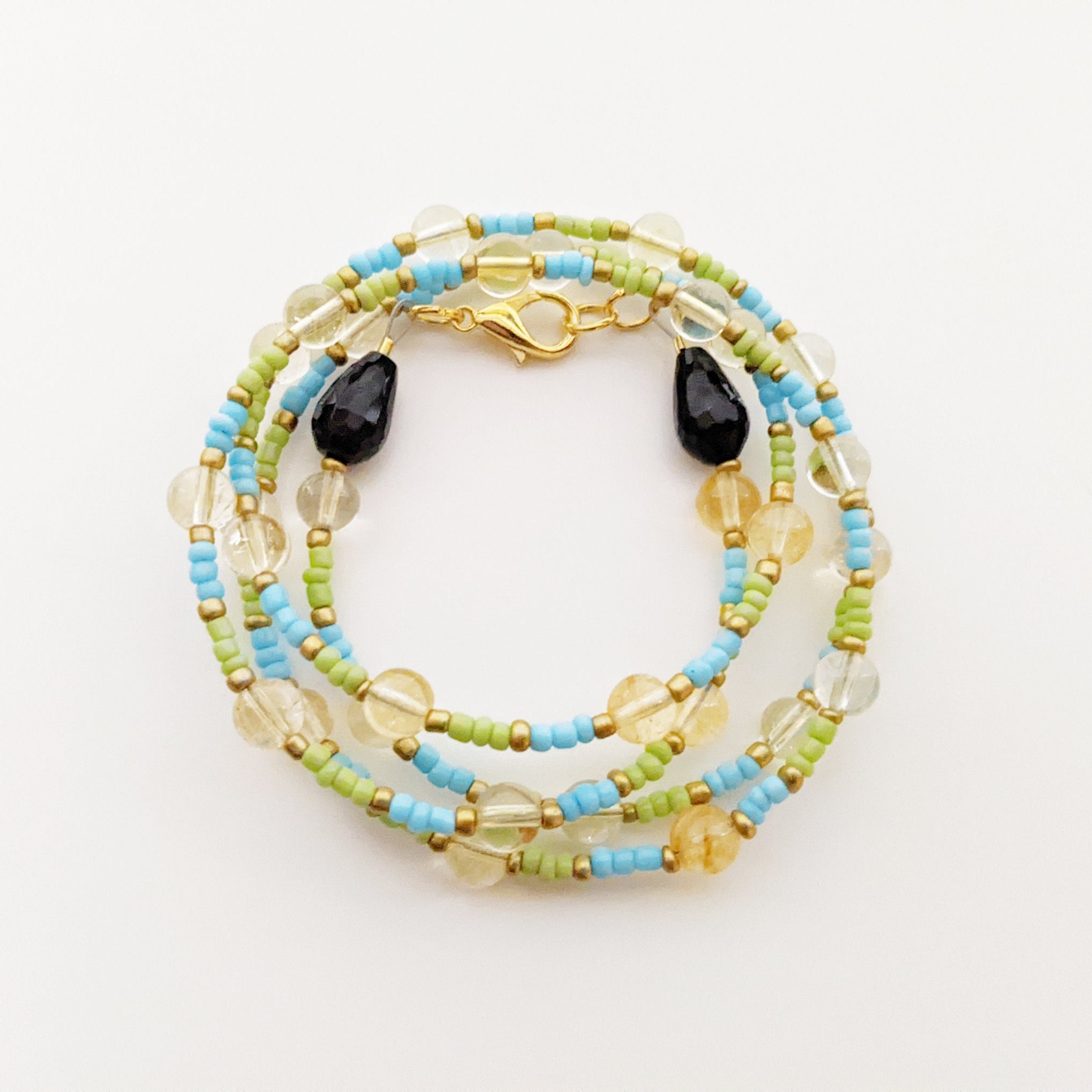 Egyptian God Nepri Prayer Beads, Egyptian Deity Necklace, Kemetic ...