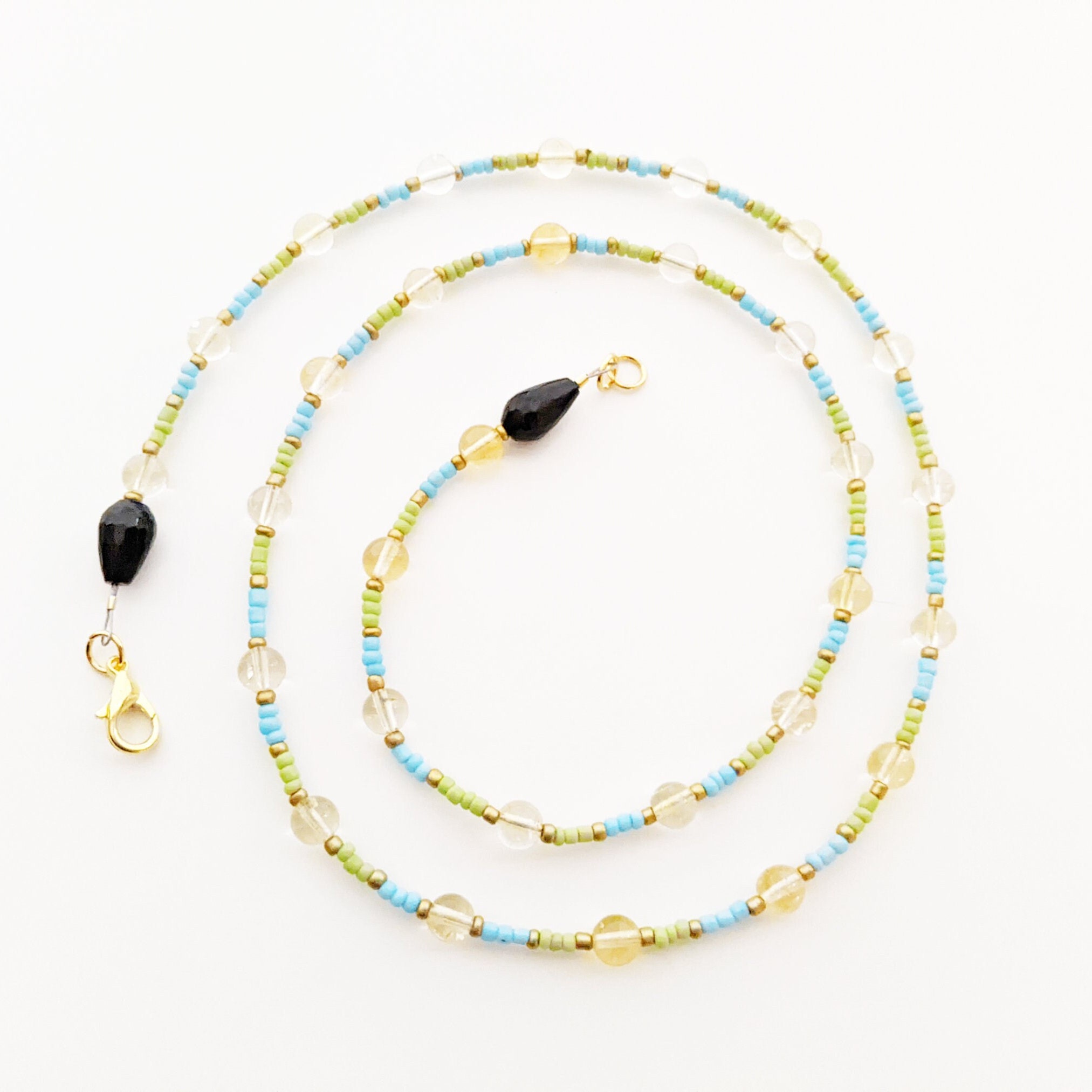 Egyptian God Nepri Prayer Beads, Egyptian Deity Necklace, Kemetic ...