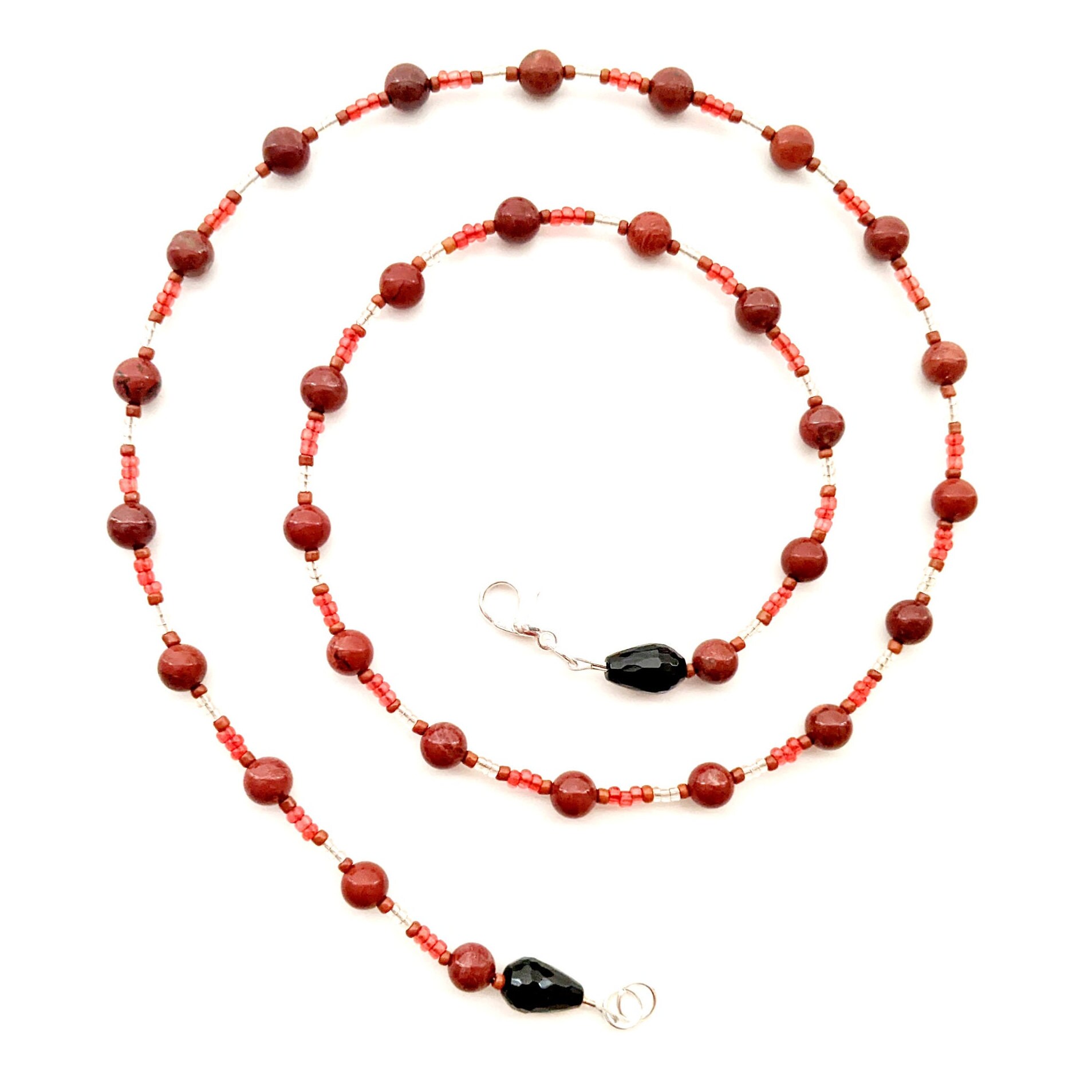Egyptian God Set Prayer Beads, Seth Deity Necklace, Kemetic Jewelry ...