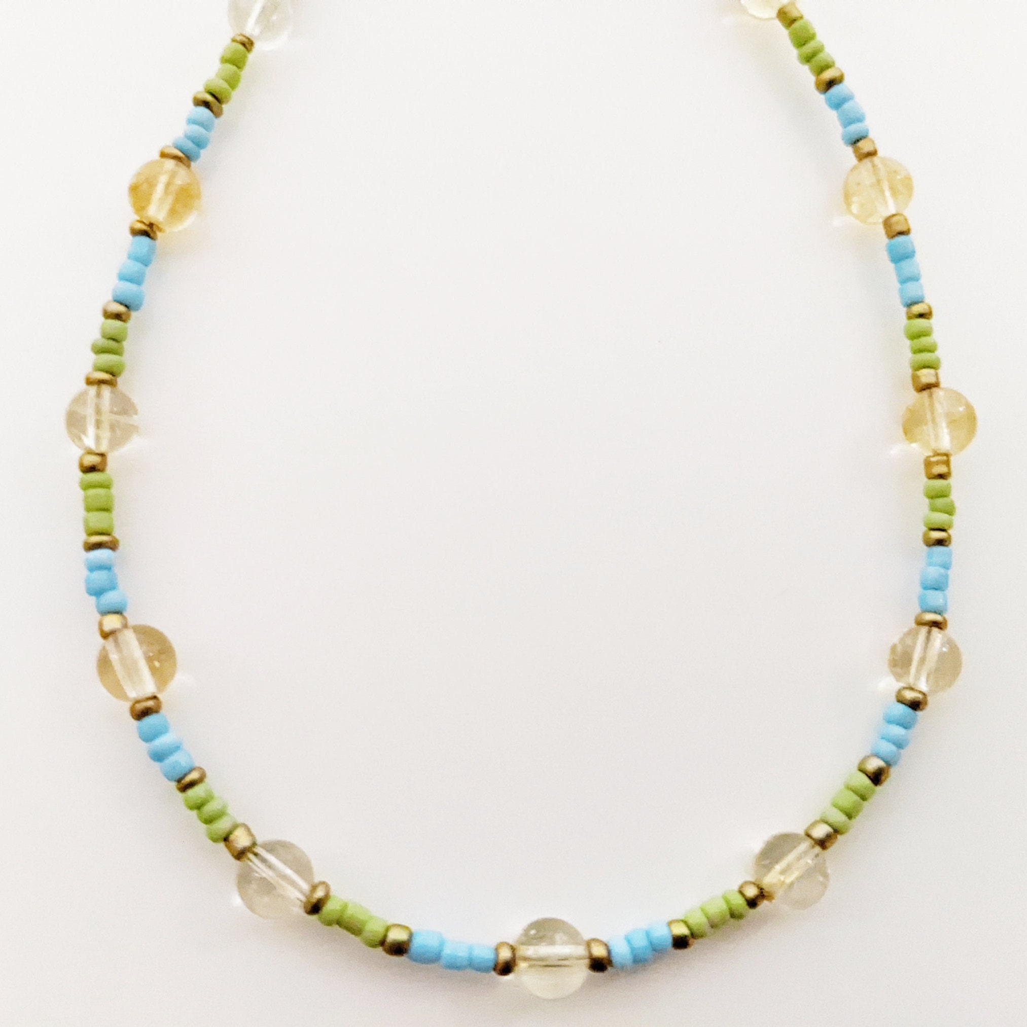 Egyptian God Nepri Prayer Beads, Egyptian Deity Necklace, Kemetic ...