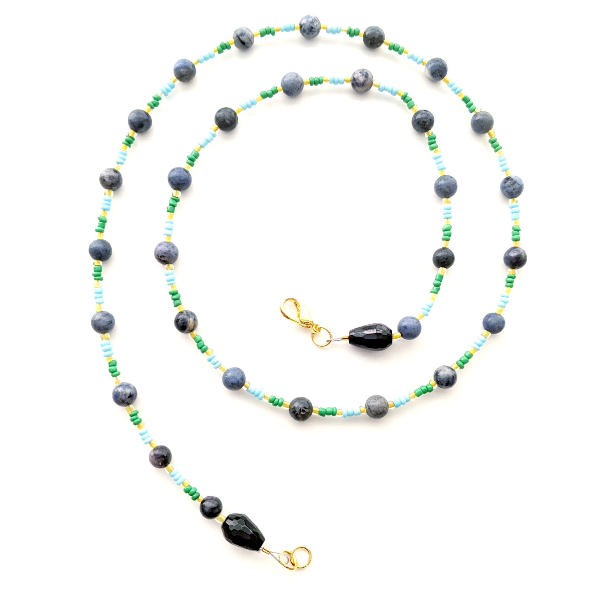 Egyptian Goddess Isis Prayer Beads, Aset Deity Necklace, Kemetic ...