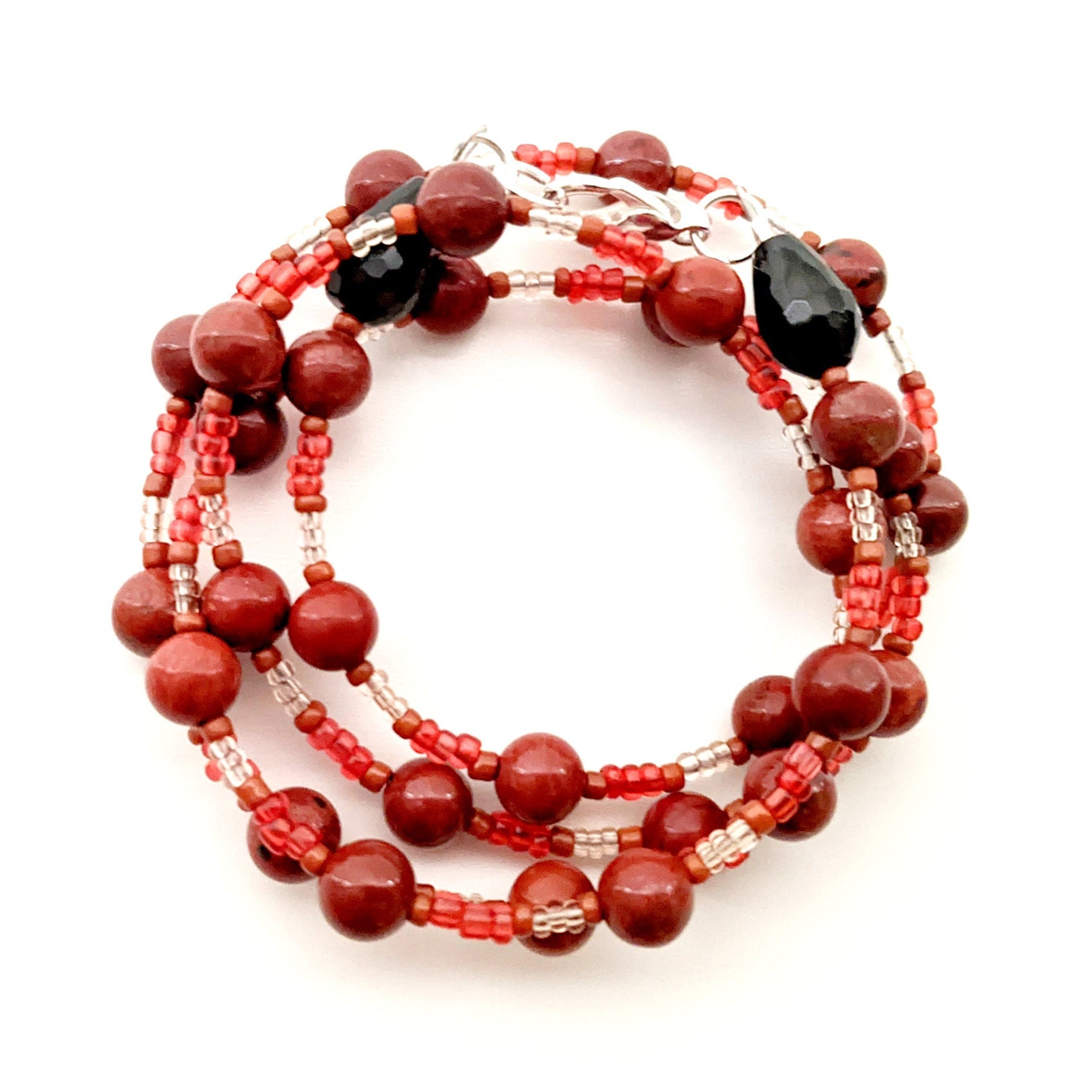 Egyptian God Set Prayer Beads, Seth Deity Necklace, Kemetic Jewelry ...