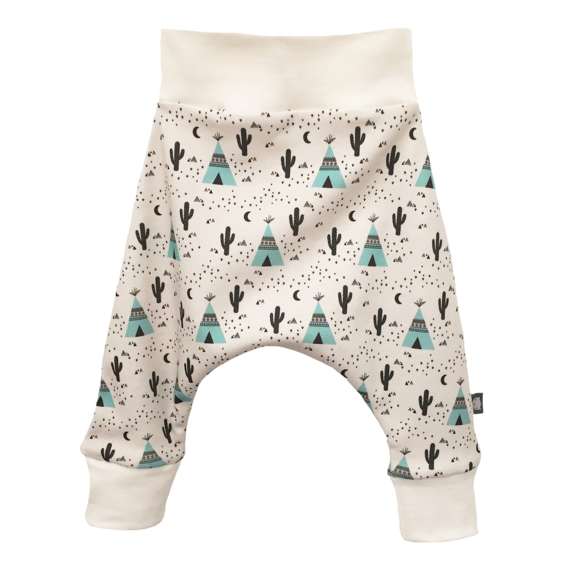 Teepee Cactus Harems Tipi Harem Pants Organic Cotton Knit - Etsy