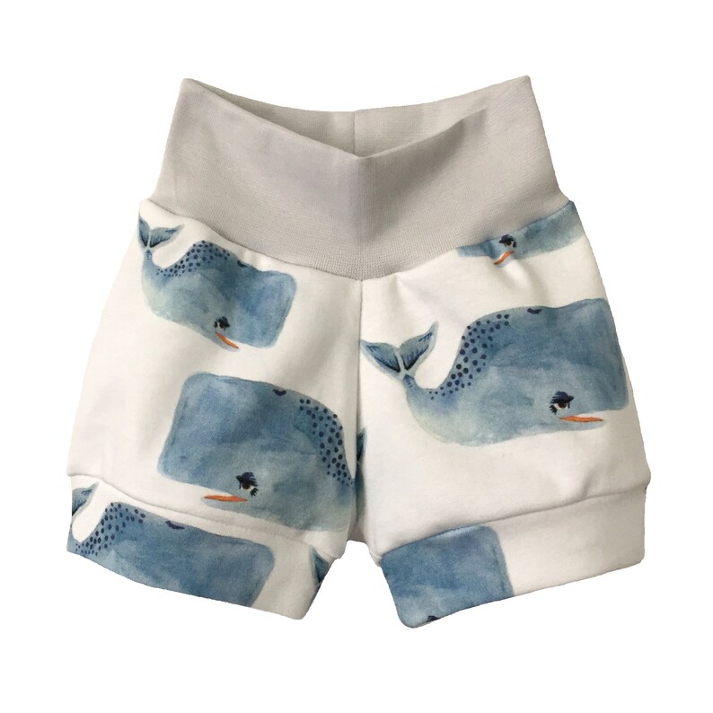 Blue Whales Baby Harem Pants - Etsy