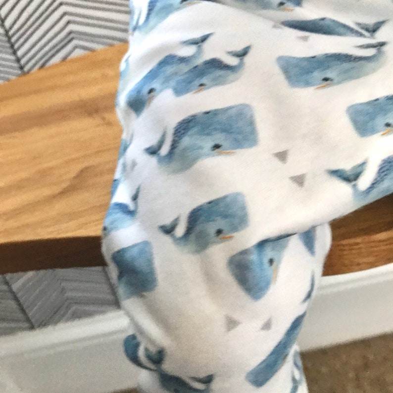 Blue Whales Baby Harem Pants - Etsy