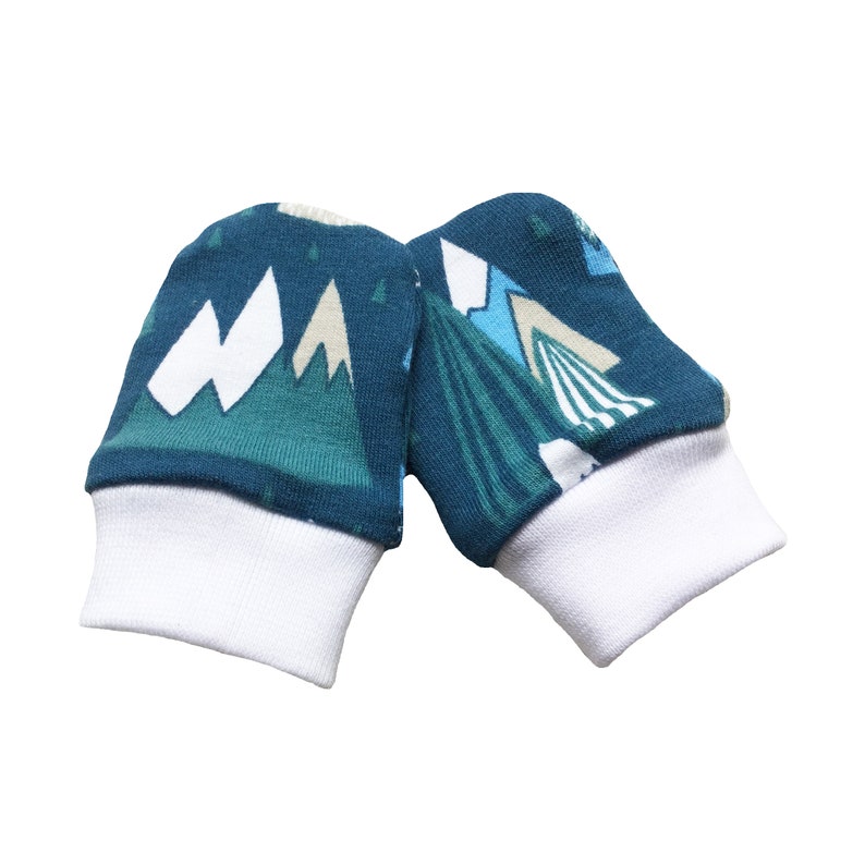 Bear Scratch Mitts Baby Scratch Mittens Mountain Mits No - Etsy