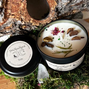 Yule Winter Solstice -transformation & Rebirth -intention Crystal ...