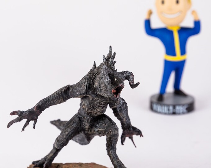 3D Printed Deathclaw Figure - Etsy