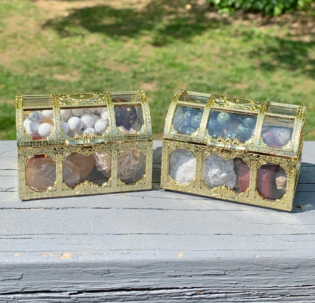 Mystery, Surprise Treasure Chest, Crystals - Etsy