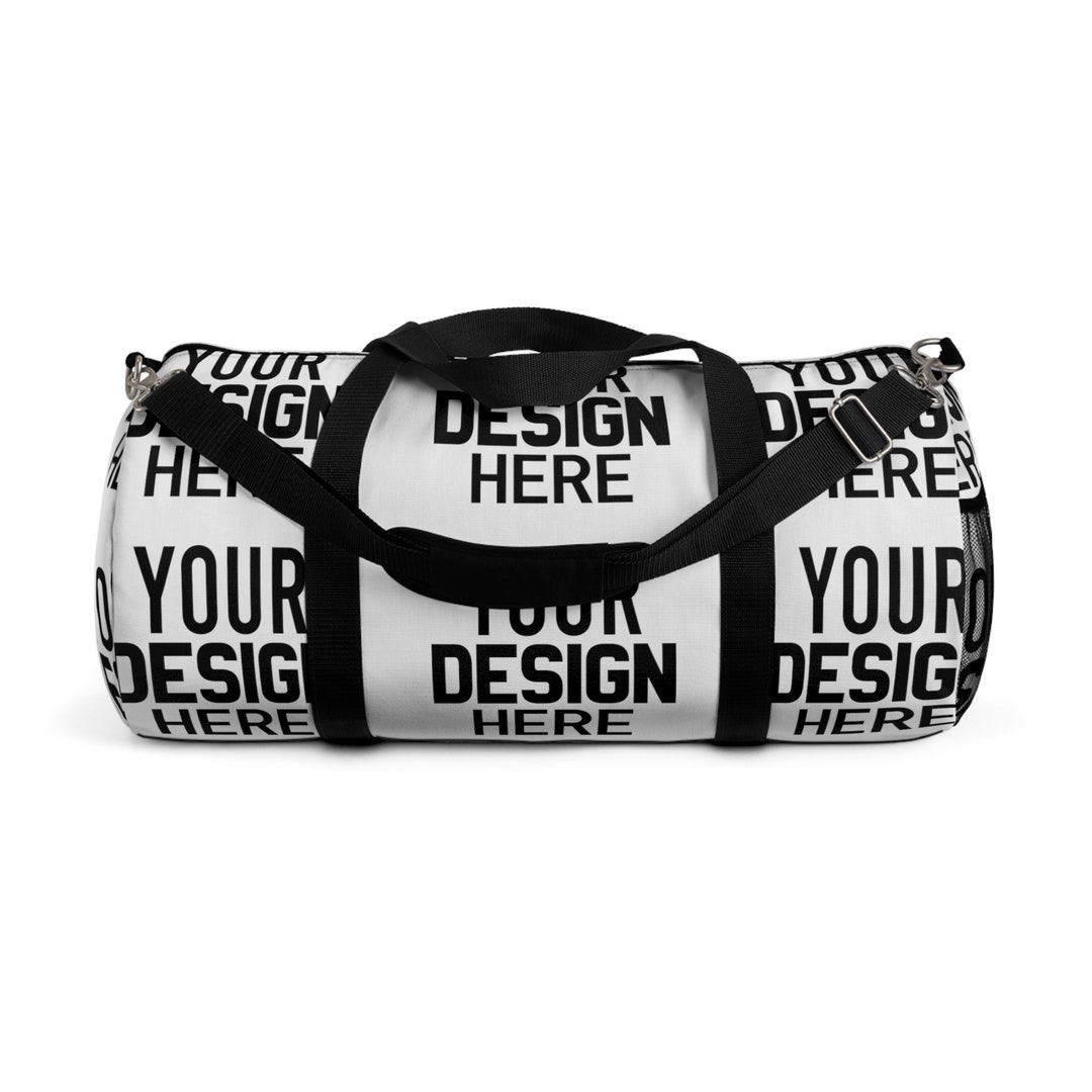 Custom Duffle Bag, Customized All Over Print Duffle Bag, Personalized ...