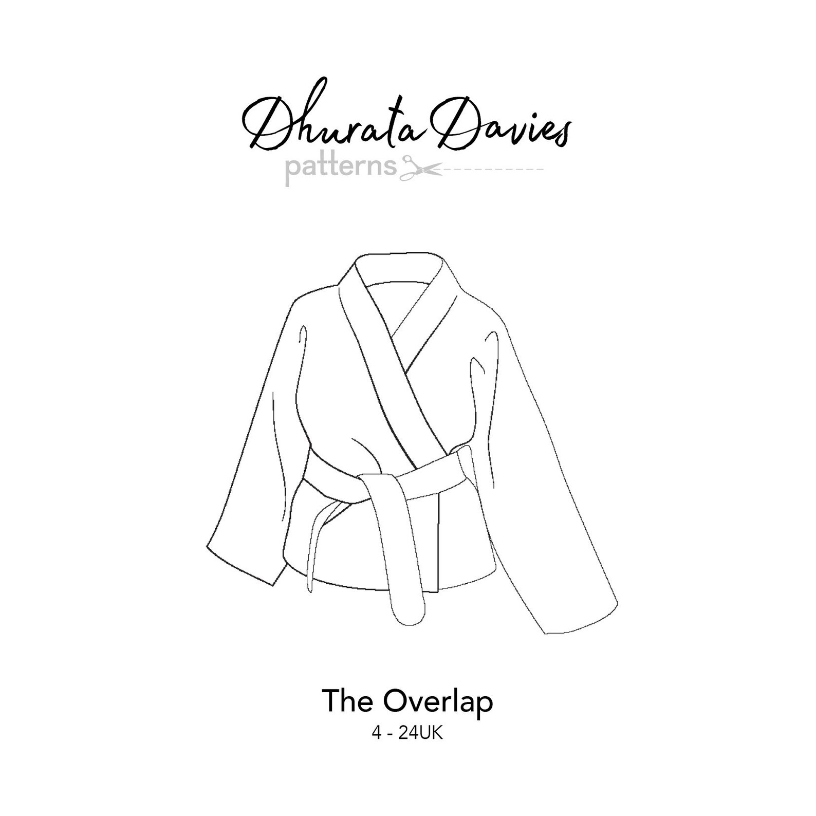 The Overlap Sewing Pattern by Dhurata Davies, Dressmaking, Sewing ...
