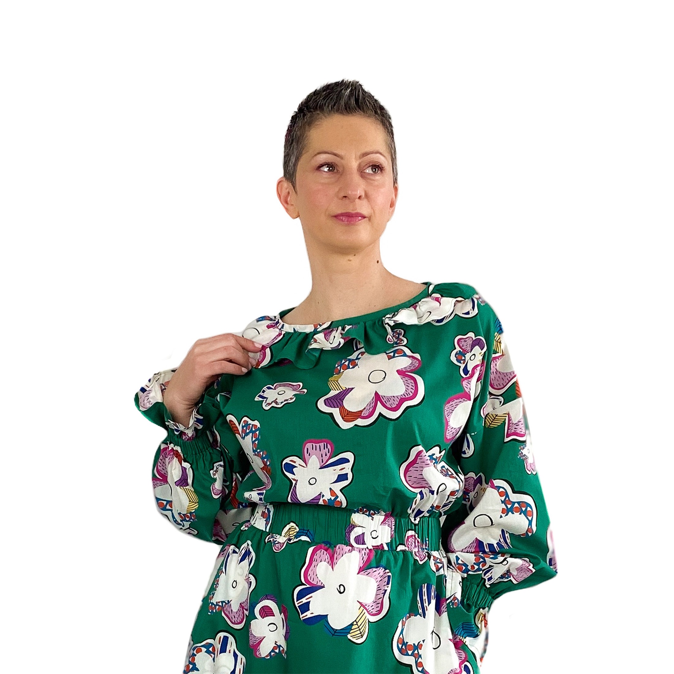 Edith - Dress, Skirt and Top PDF Sewing Pattern by Dhurata Davies in ...
