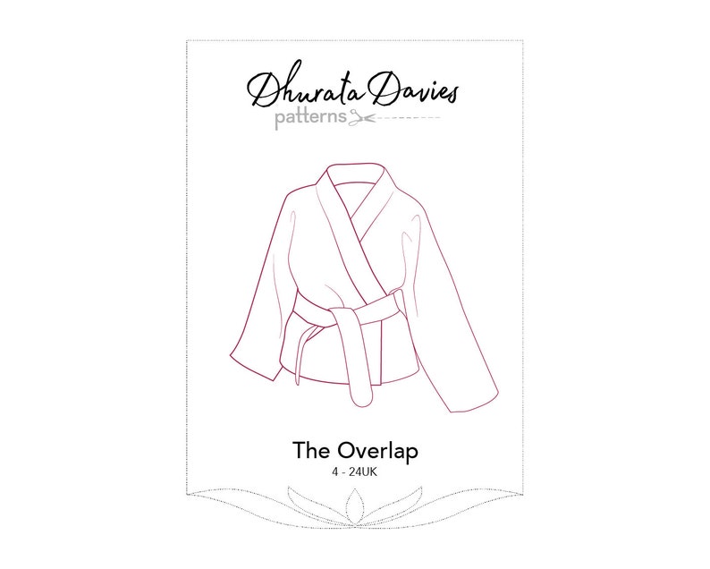 The Overlap Sewing Pattern by Dhurata Davies Dressmaking | Etsy
