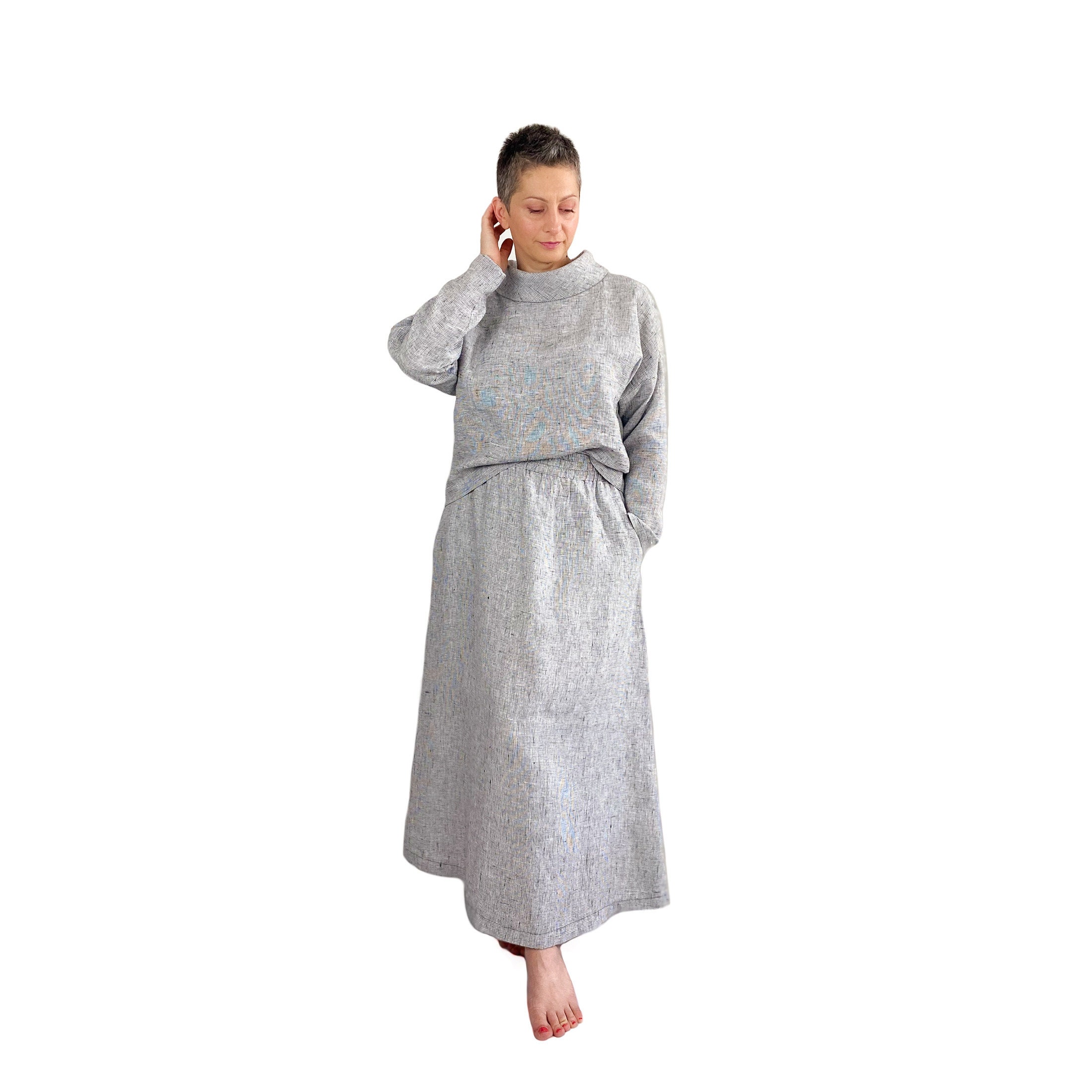 Edith - Dress, Skirt and Top PDF Sewing Pattern by Dhurata Davies in ...