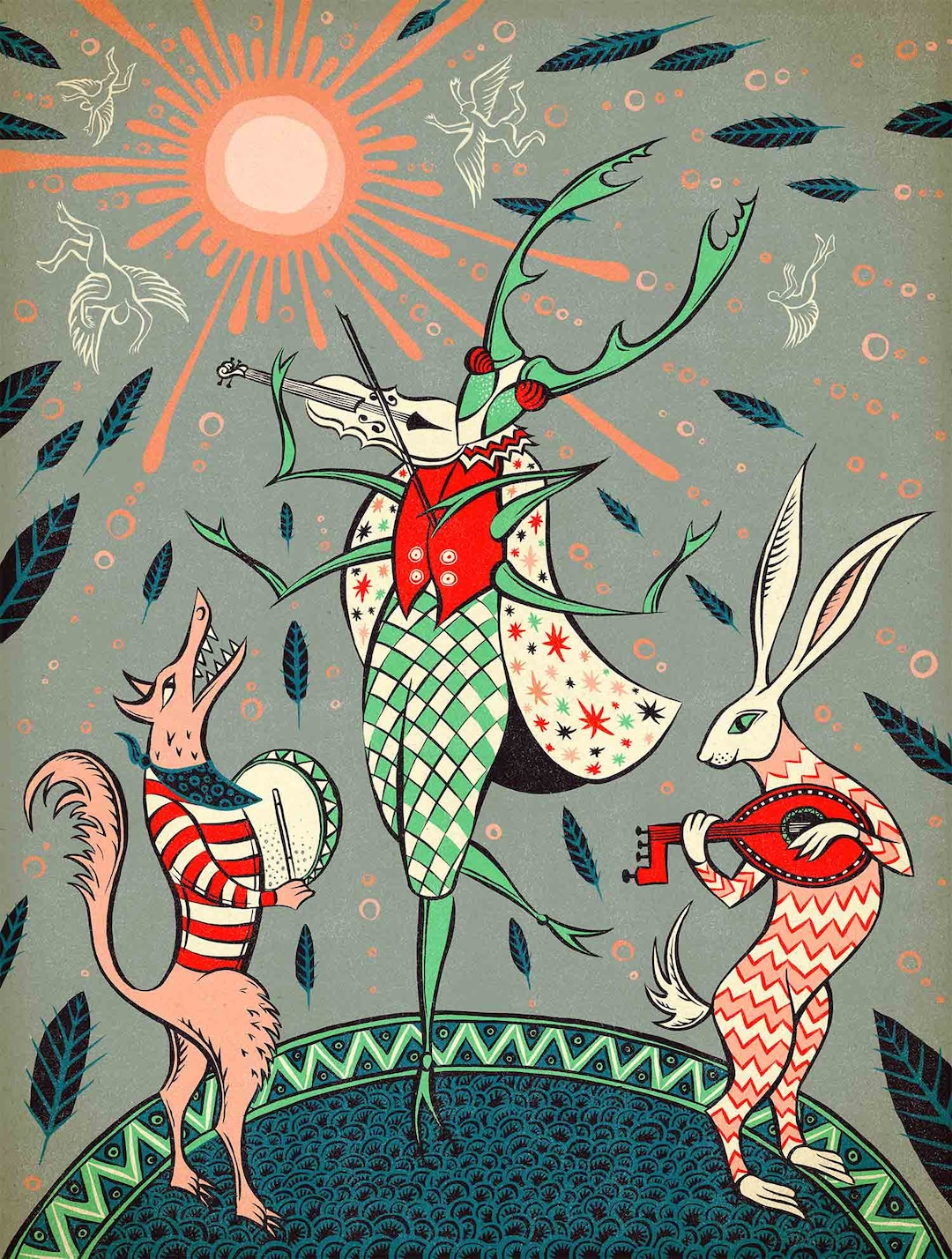 Icarus - 410x310mm Hand Drawn Giclée Print on Thick Archival Paper - Etsy