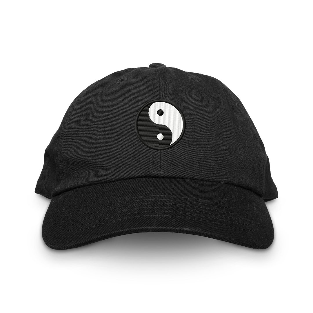 Ying Yang Dad Hat, Embroidered Hat, Baseball Hat, Baseball Cap, Classic ...